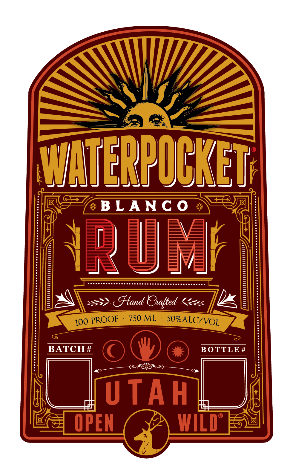 Dan Hammond Design - Blanco Rum Label Design