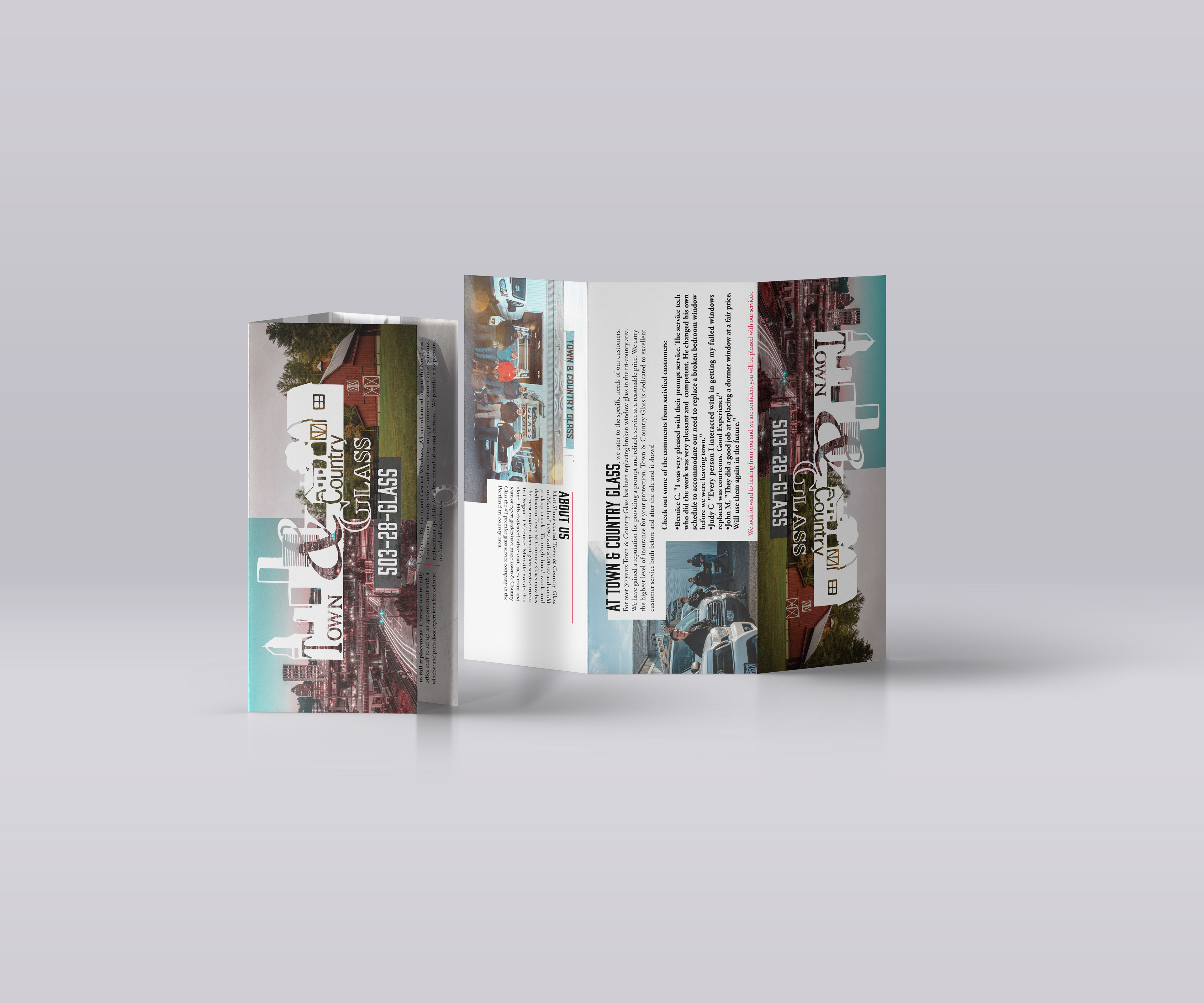 Daylon Martin - Town & Country Glass Brochure