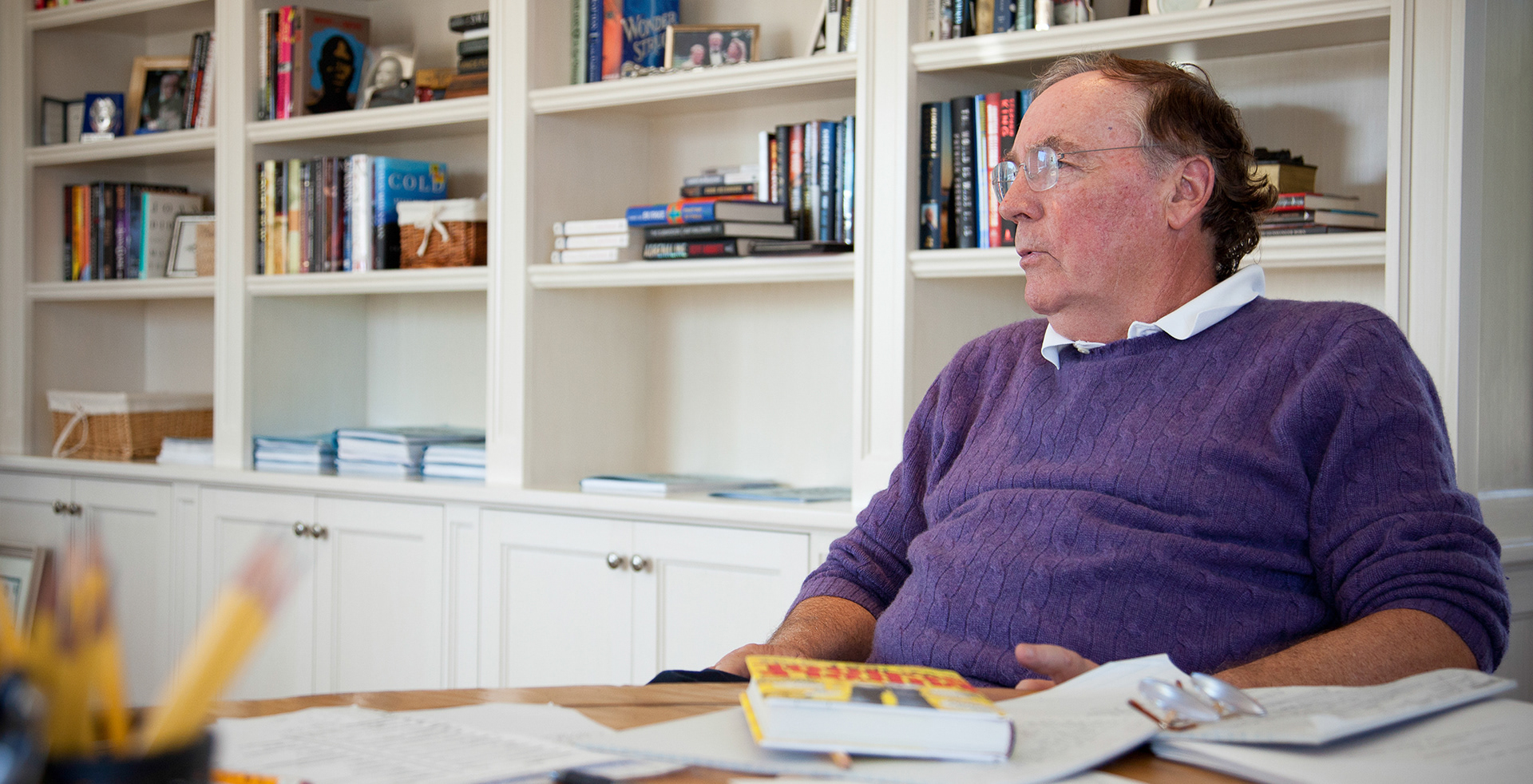 James McEntee Photography - James Patterson Portraits- Magazine Editorial