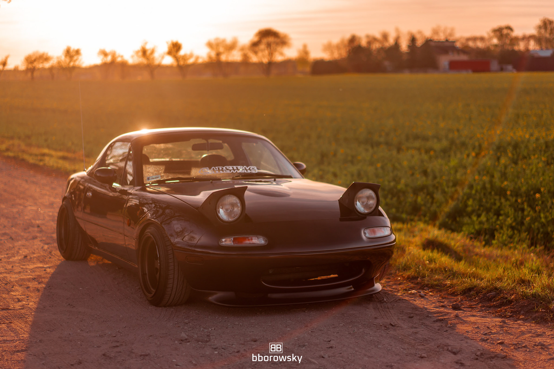 Photography - Michał Borowski - Miata Sunset
