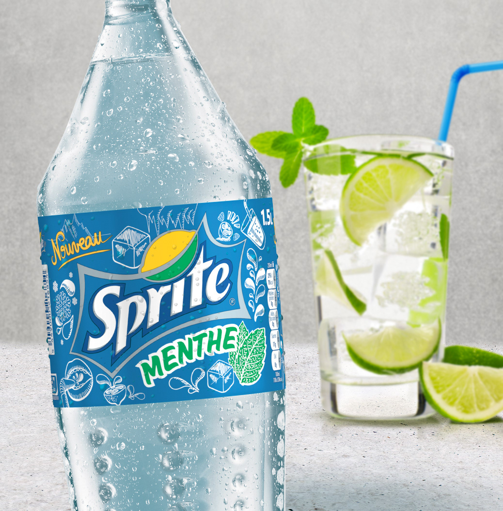 Jicé - Concepteur graphique - Sprite Menthe