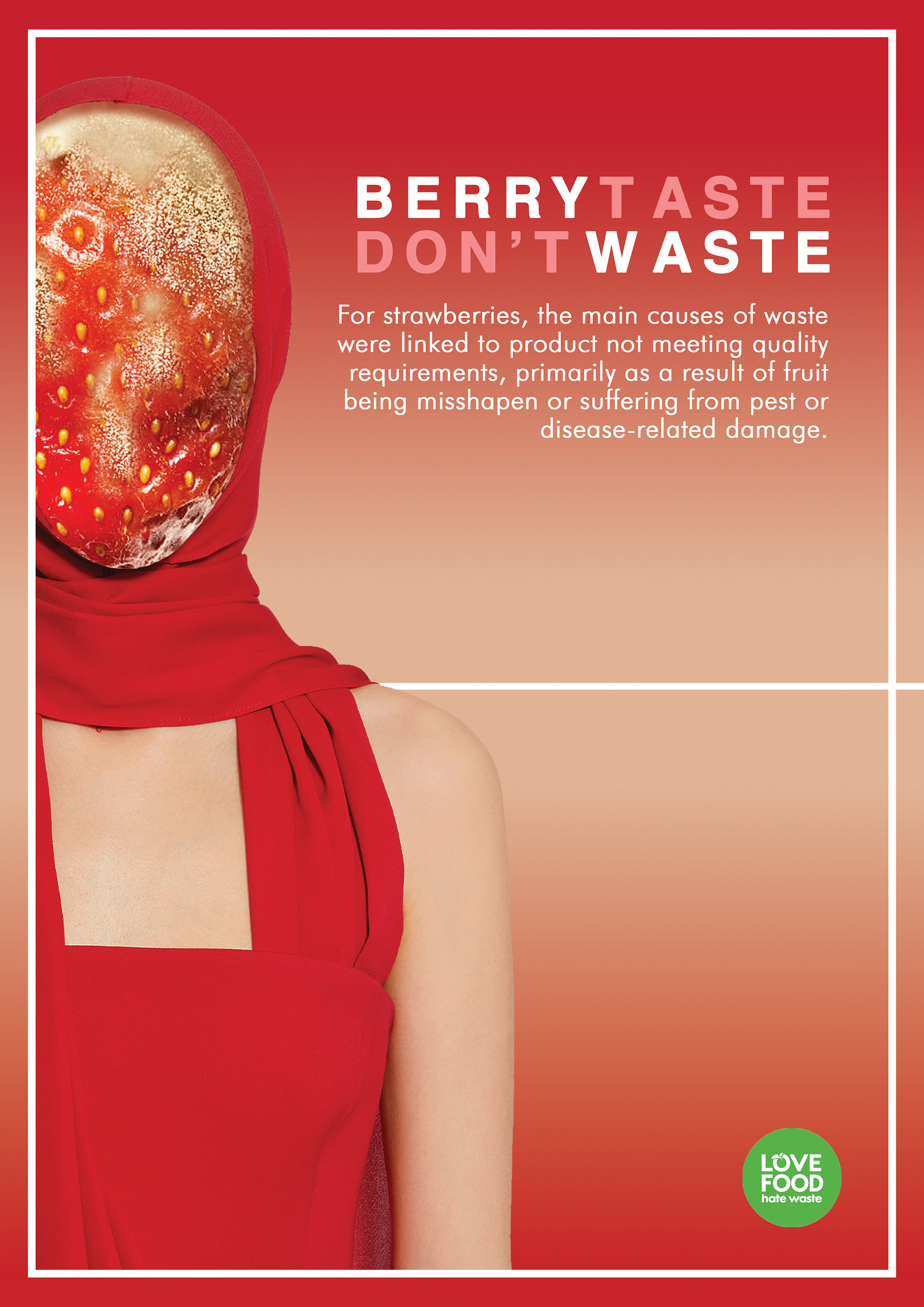 shivam behrani - Food Taste Don't Waste Campaign Poster Design