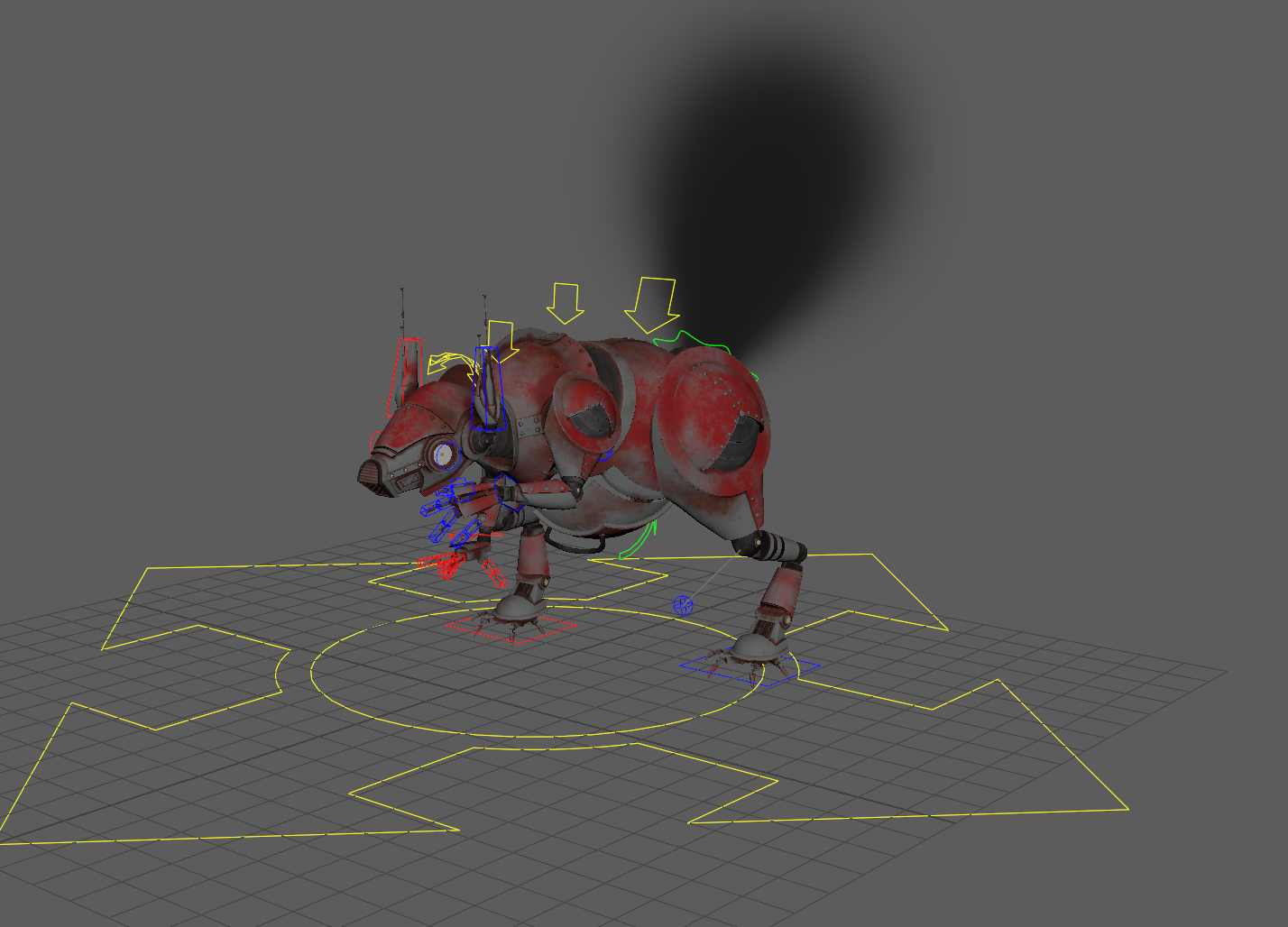 Connor Charron - Mechanical Squirrel Rig