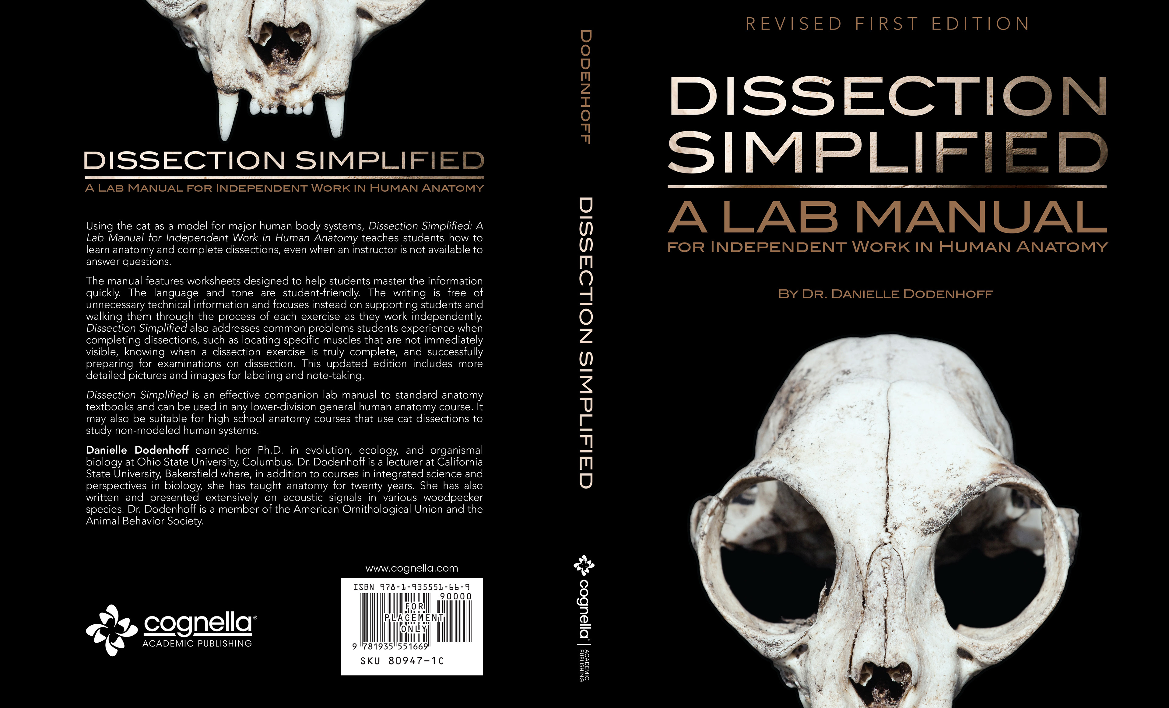 Jess Estrella - Dissection Simplified Lab Manual Book Cover Design