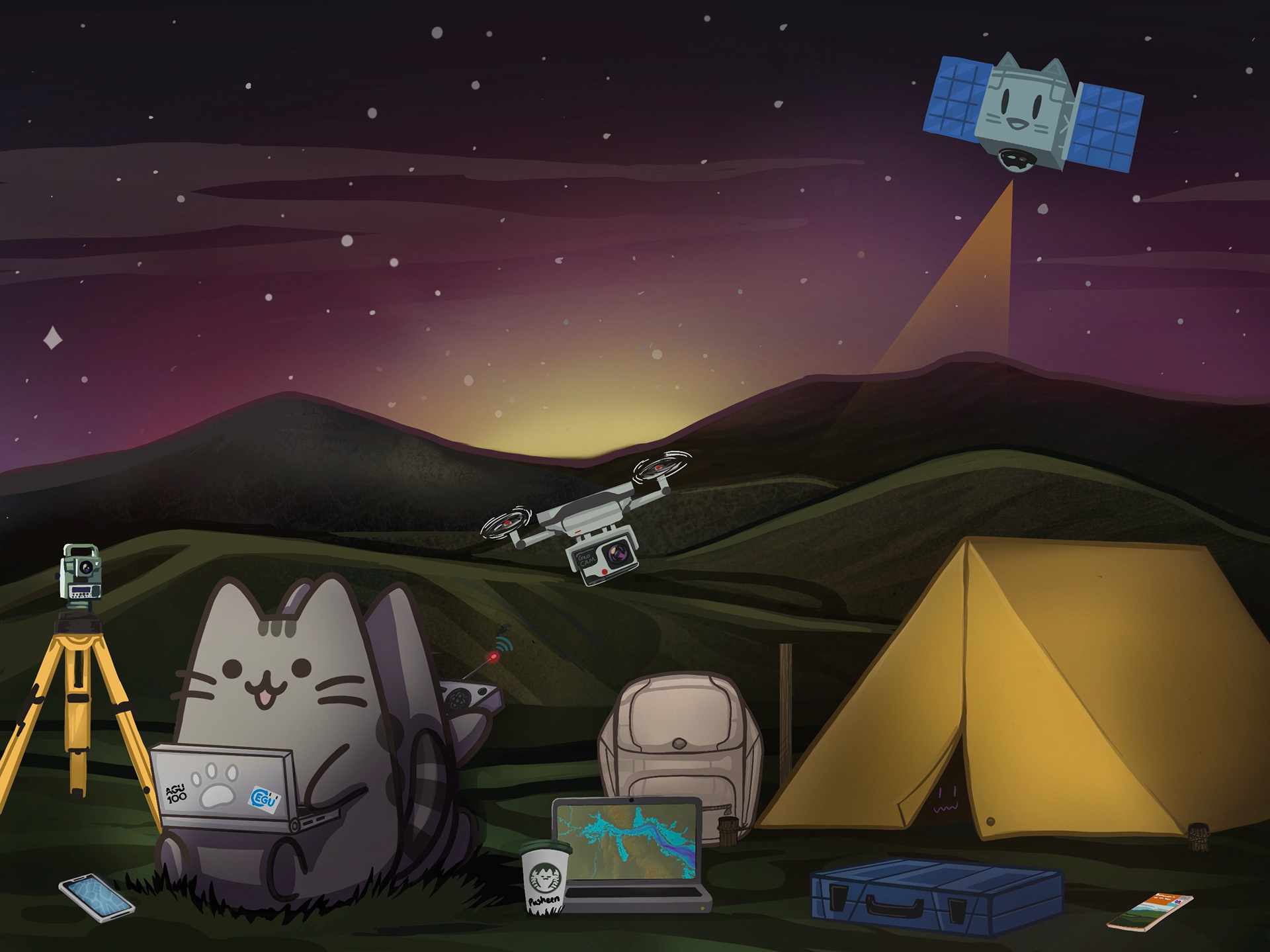 Kelly Stanford - Science Communicator and Artist - Science Pusheen
