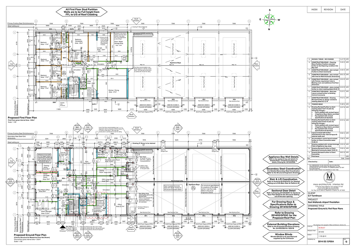 Moss Architecture . Interiors Ltd - Fire Station