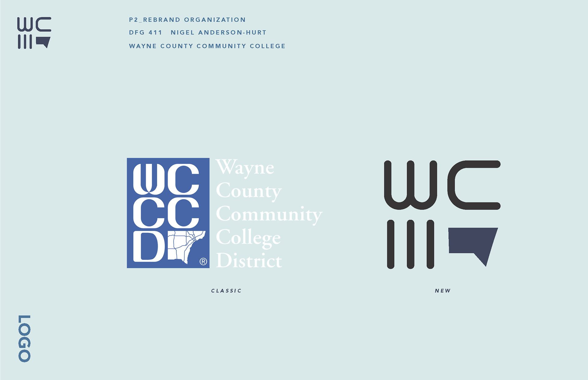 Nigel Anderson Hurt - Wayne County Community College Re-brand
