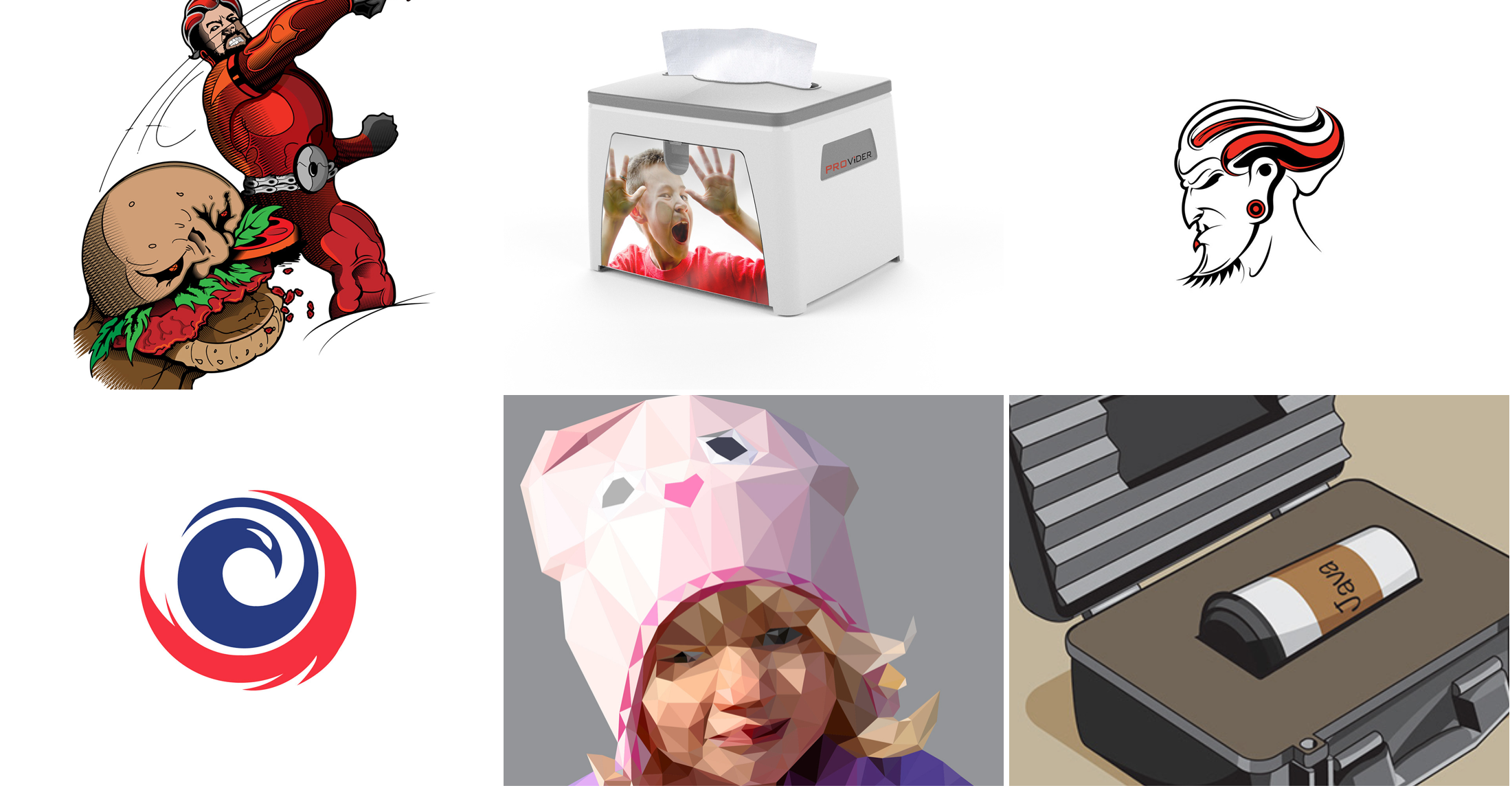 3RDi Graphics - Cult of Personality Polygon Portraits