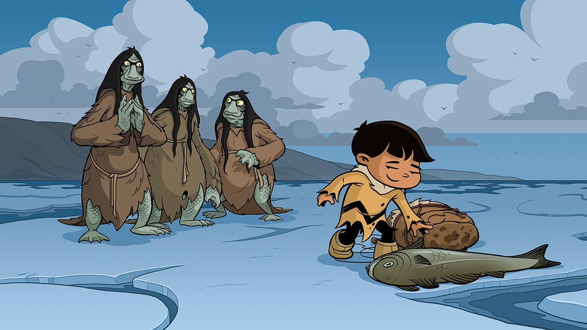 Jim Nelson - The Orphan and the Qallupilluit