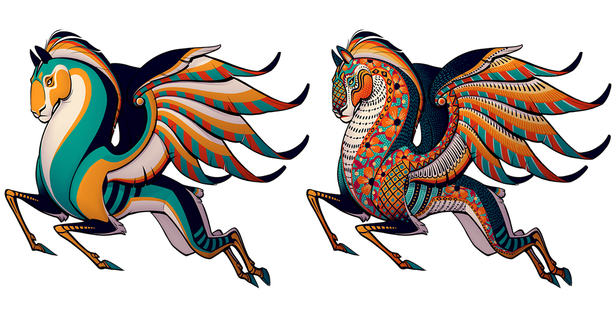 Tess Brownson's Portfolio - ¡Alebrije!