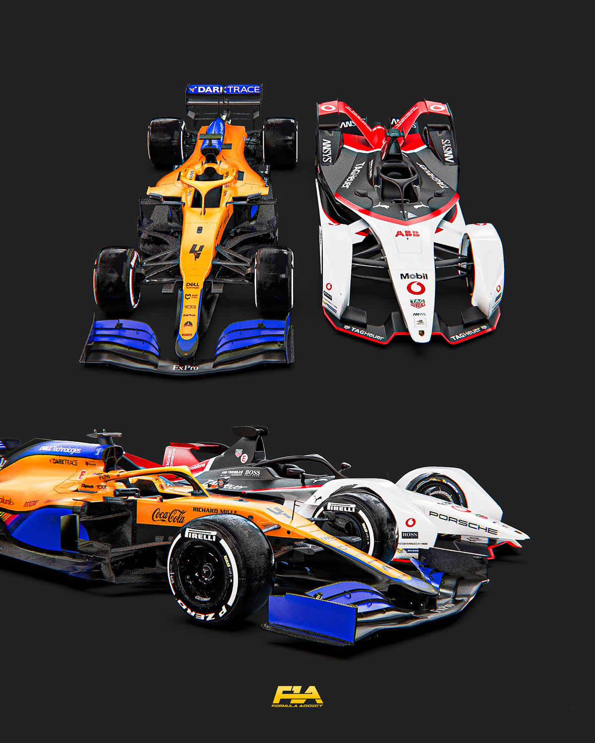 EFE AKCAY - FORMULA ADDICT Social Graphics