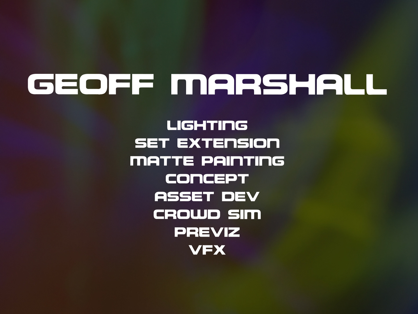 Geoff Marshall