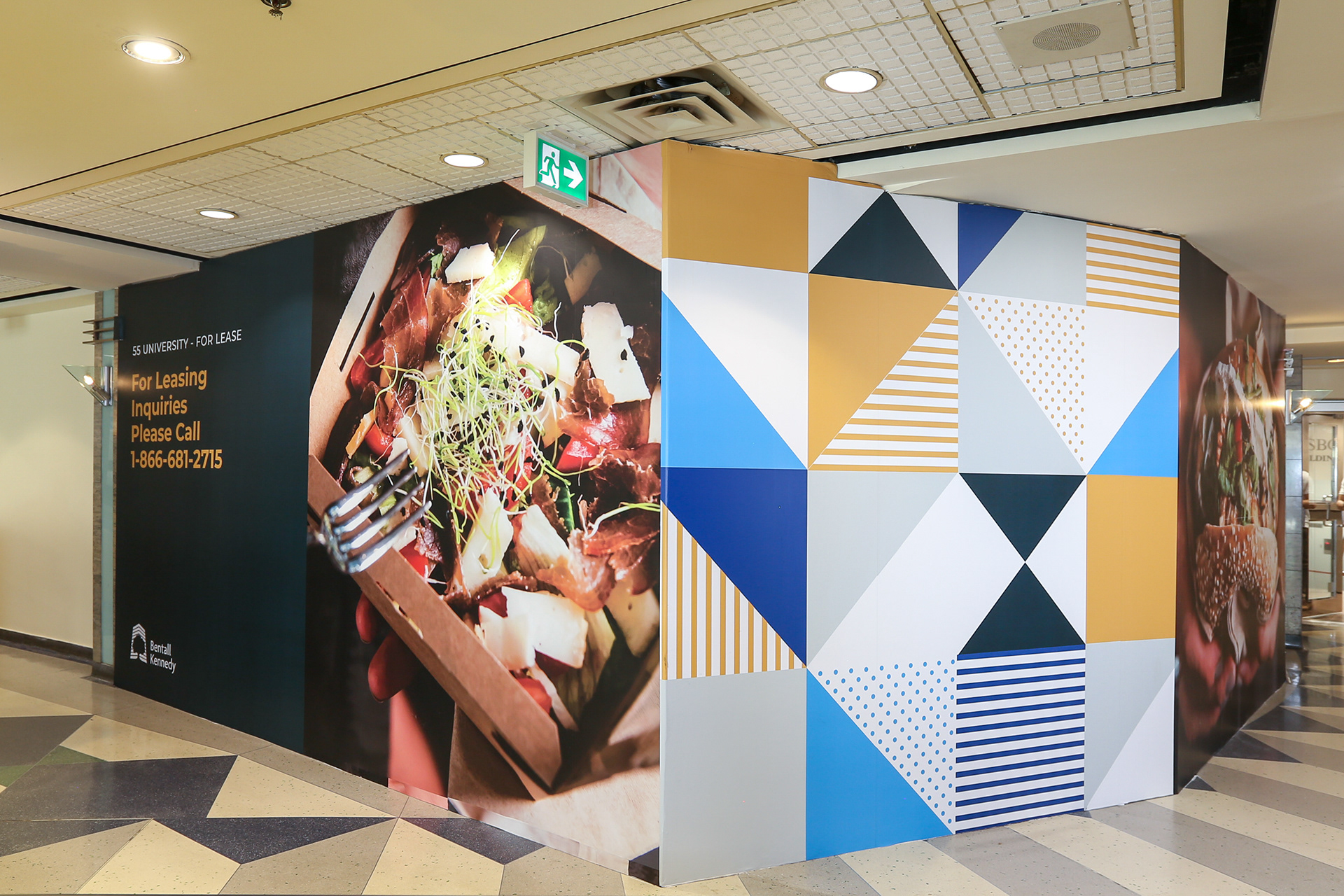 Trifold Creative - 55 University - Retail Hoarding Standards
