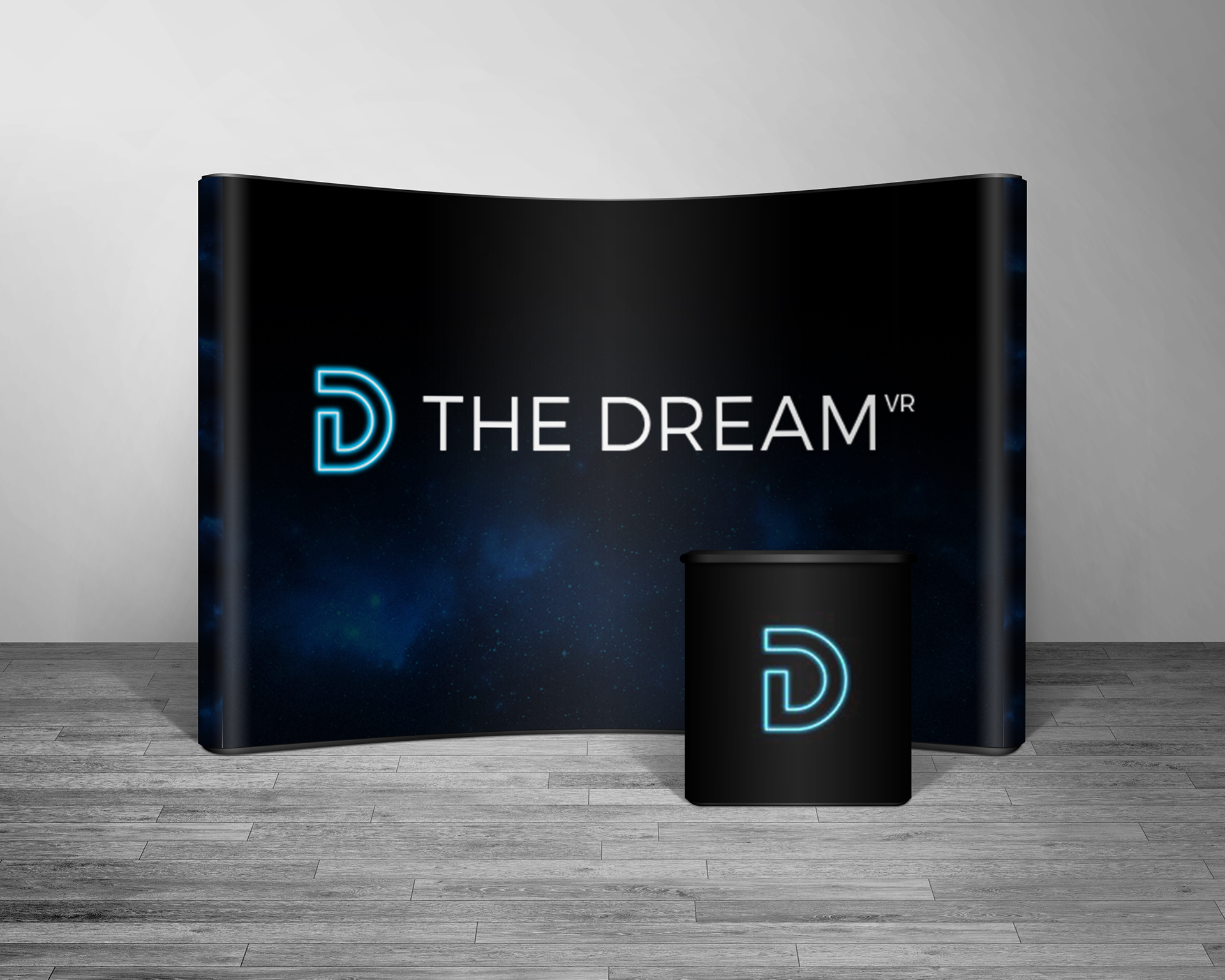 Melissa Ulto - Dream VR Pop Up & Outdoor Advertising Mockups