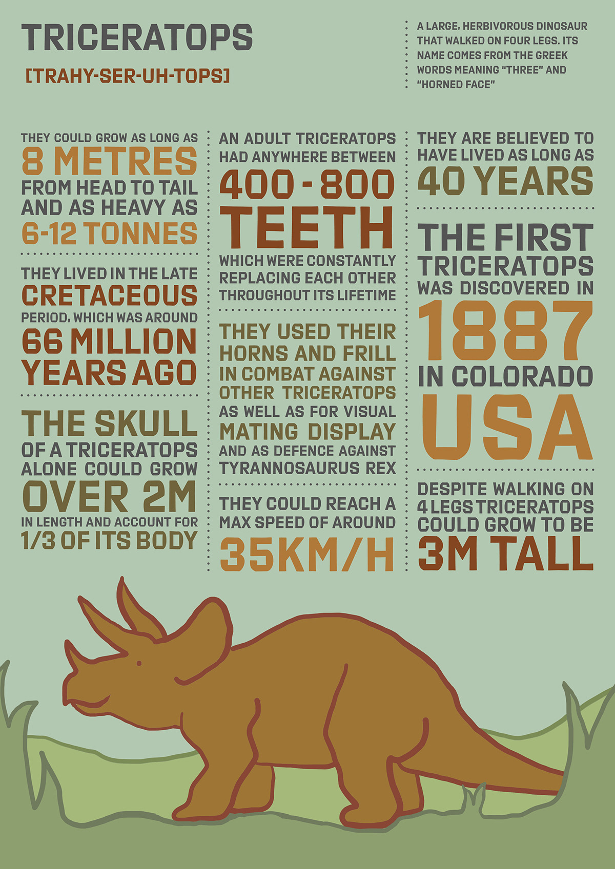 Gwaredd Jones - Dino Infographics