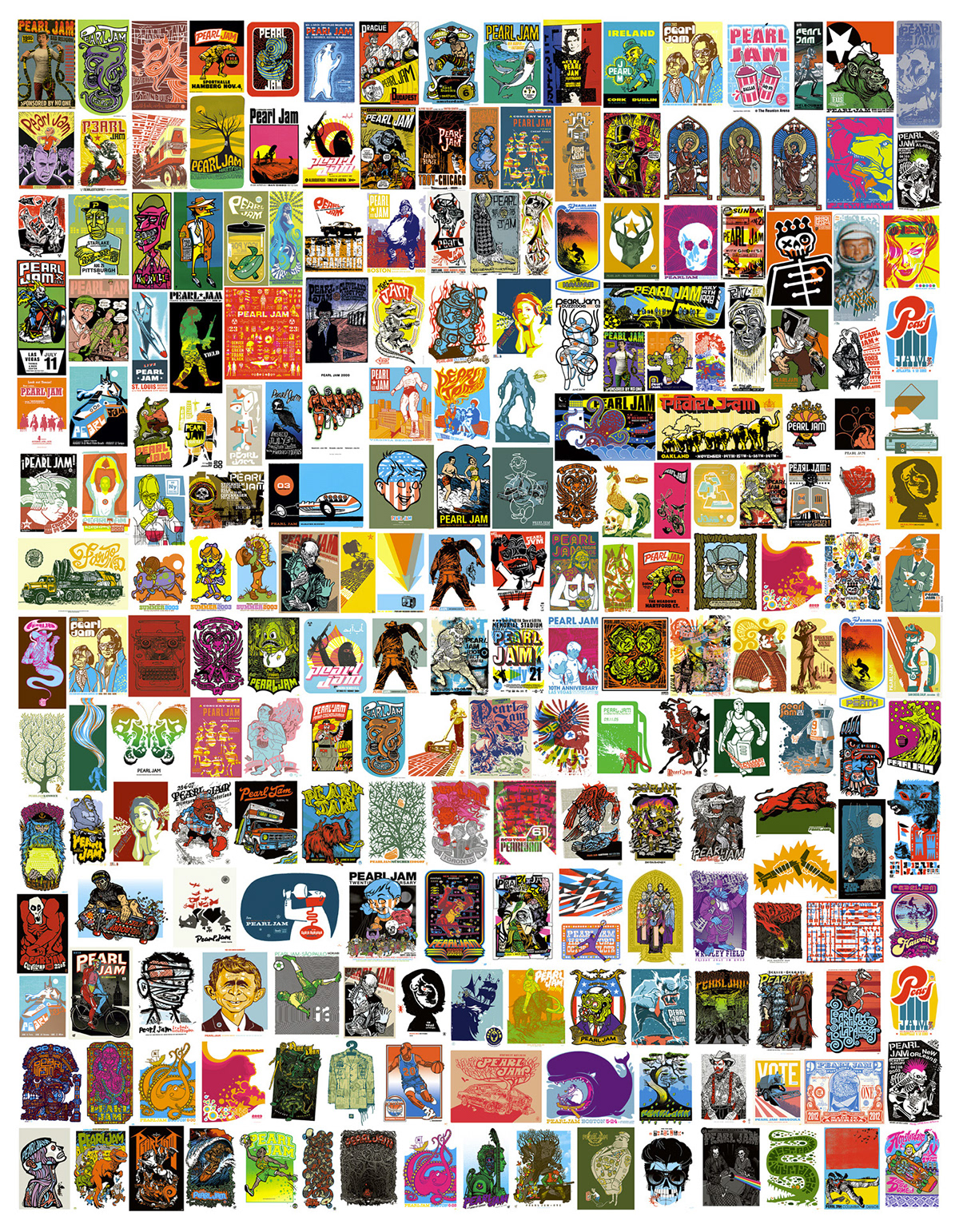 Ames Bros Official Site - Pearl Jam Posters