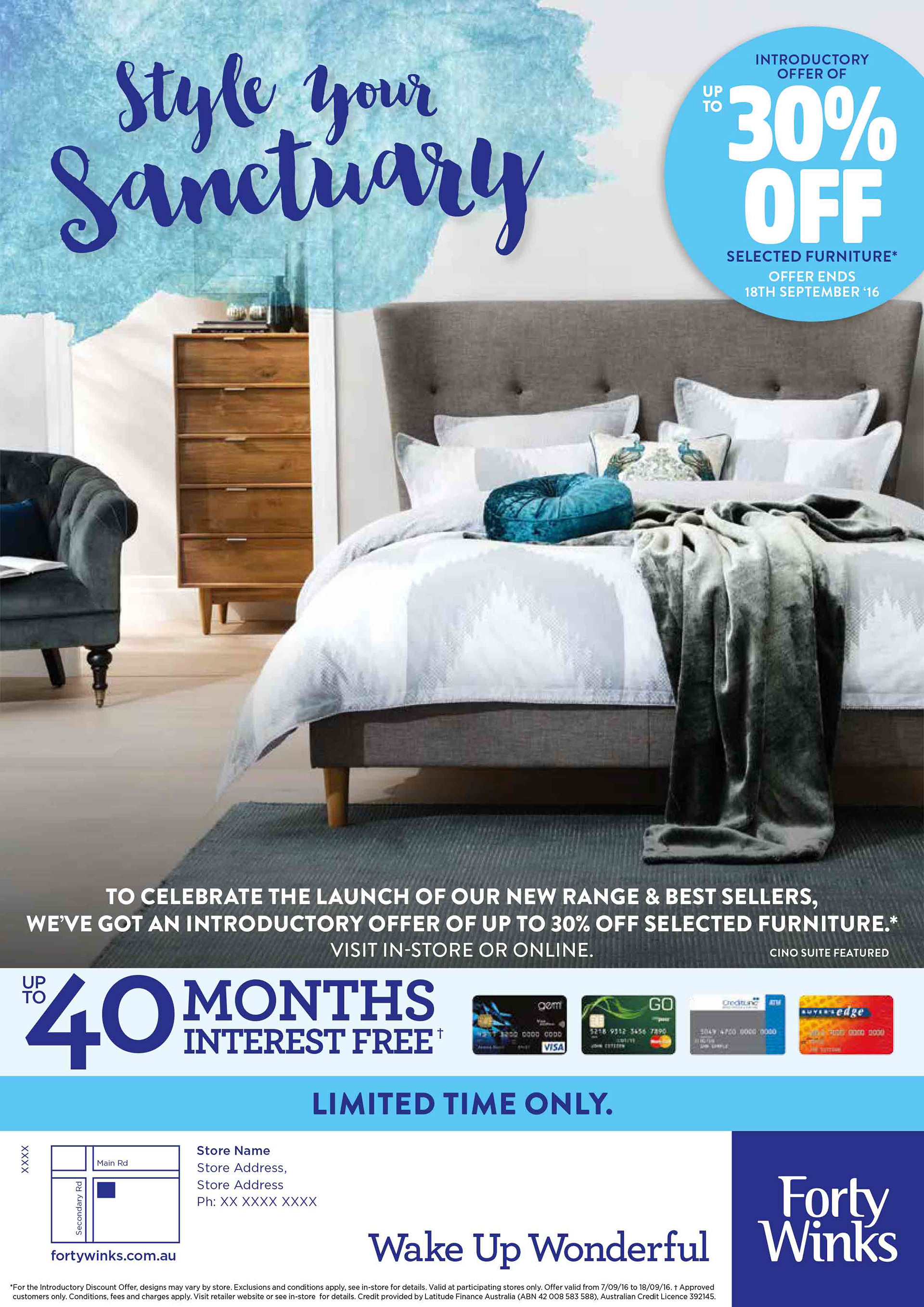 https://threebranchesdesign.com.au - Forty Winks