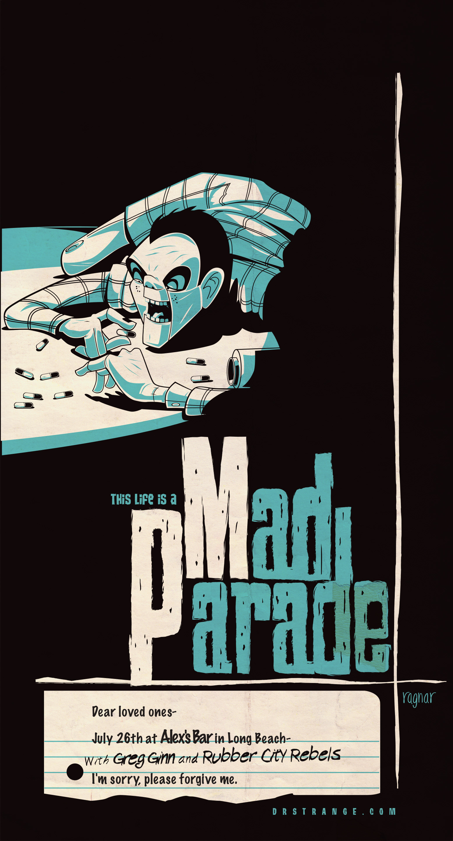 Brandon Ragnar Johnson - Gigposters