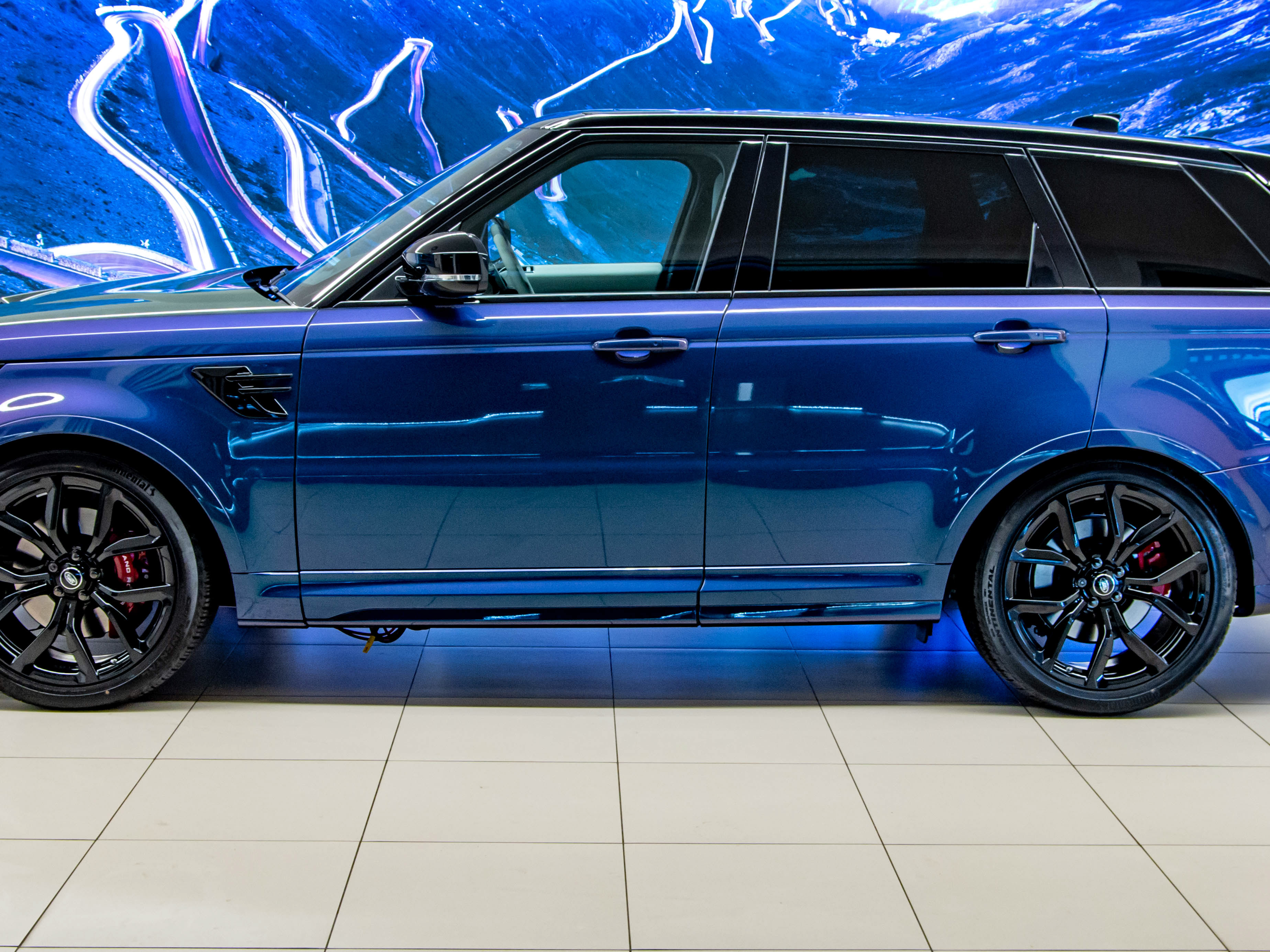 younis khan - Jaguar F Type SVR British Racing Green with JPS Livery