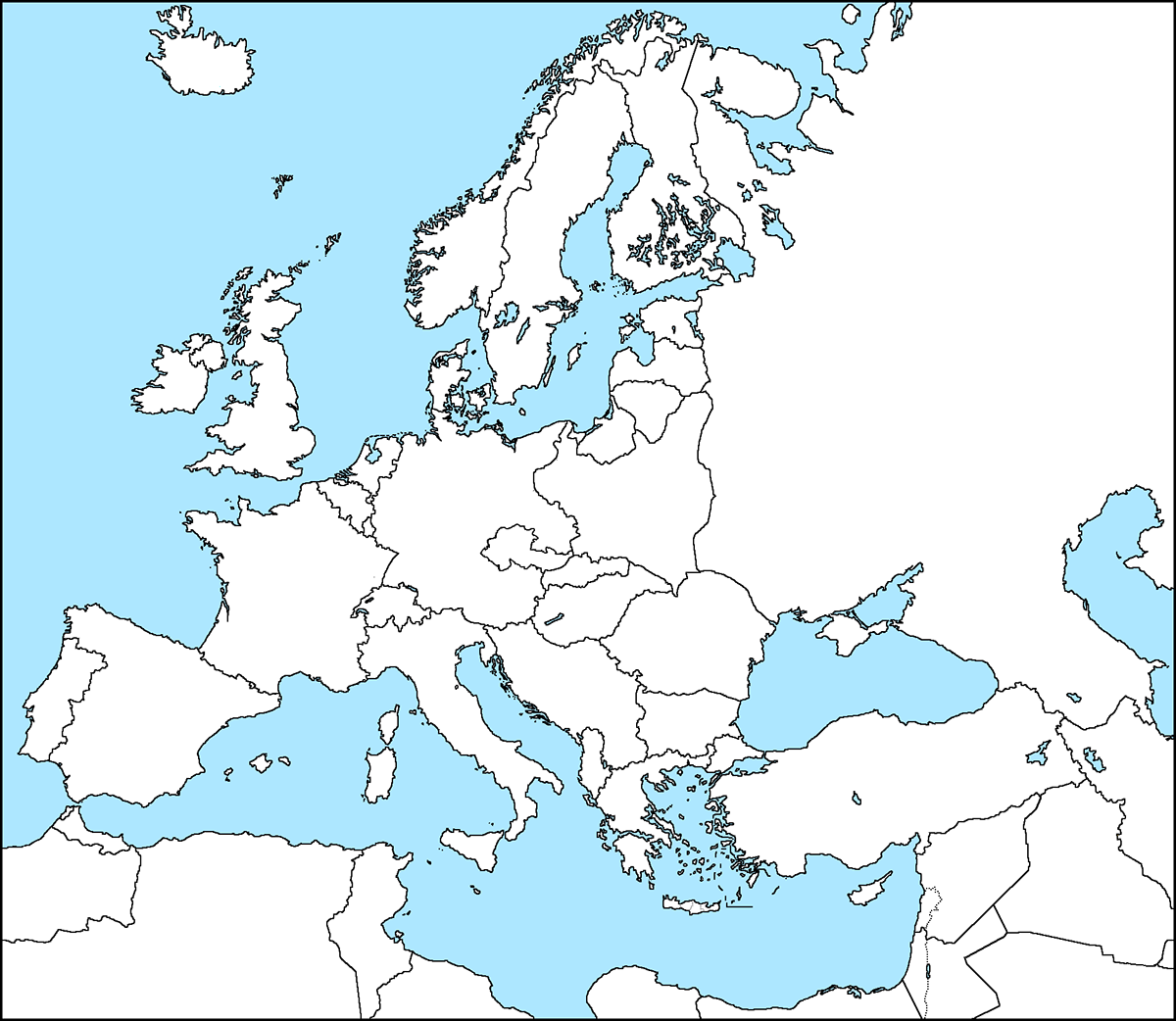 The Blank Atlas - Historical Maps from the 20th Century