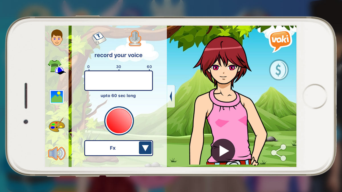 George Carimando - Voki Character Creator