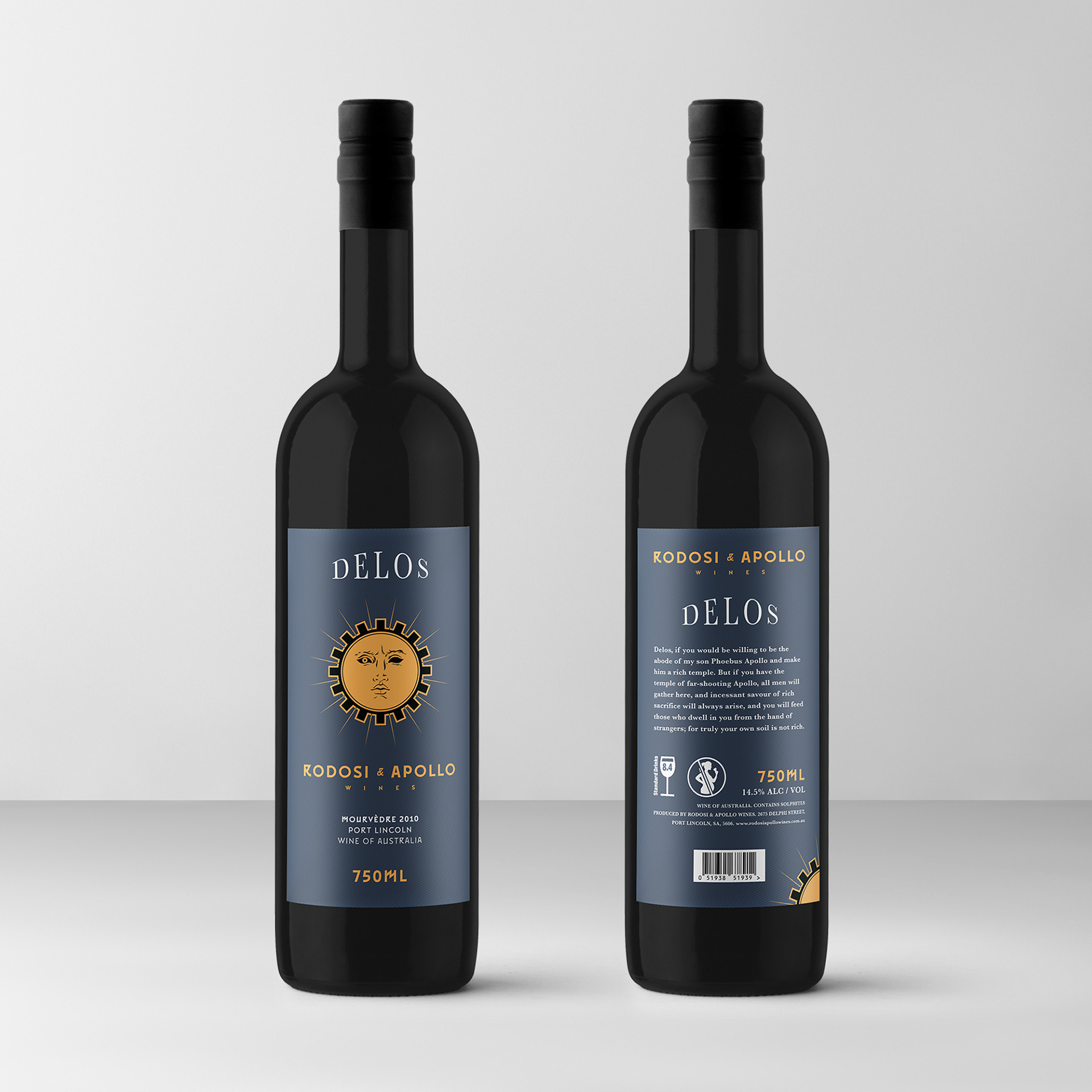Silvio Francisco Design - RODOSI & APOLLO WINES