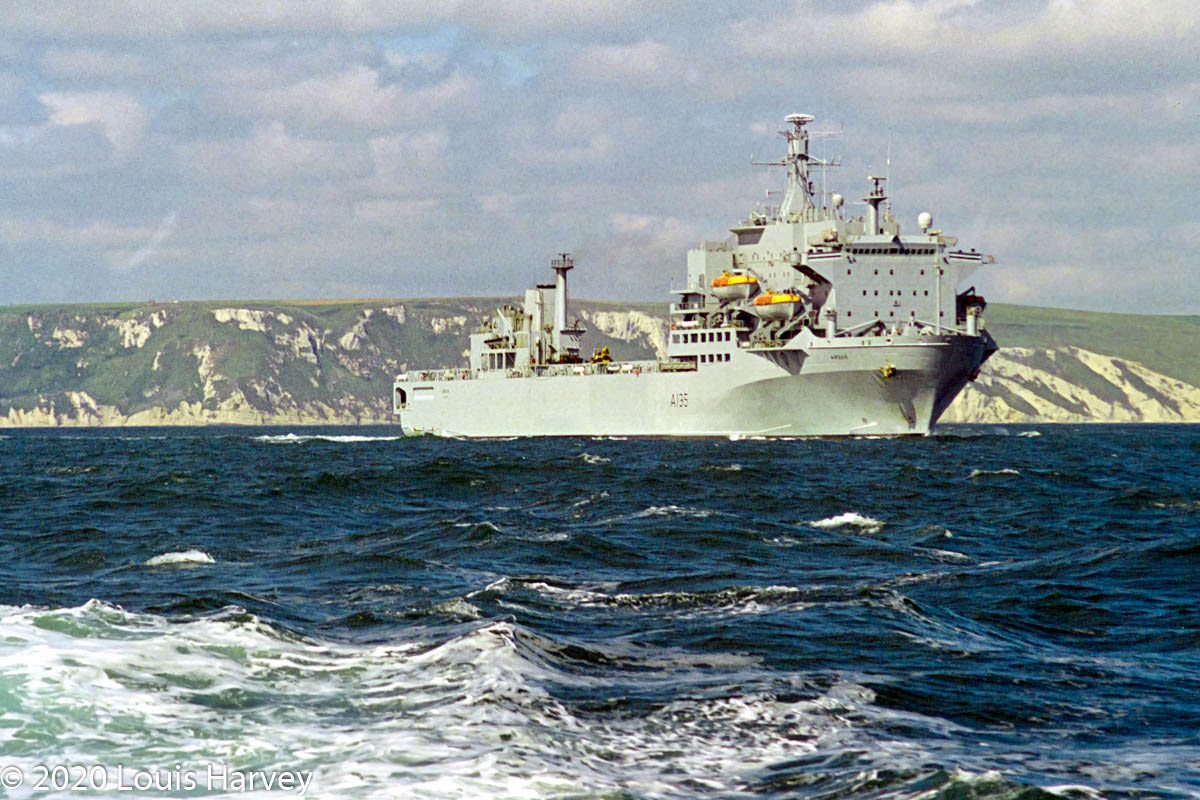 Louis Harvey - My Portfolio - RNR Crewed Minesweepers at Sea - 1991 & 1992