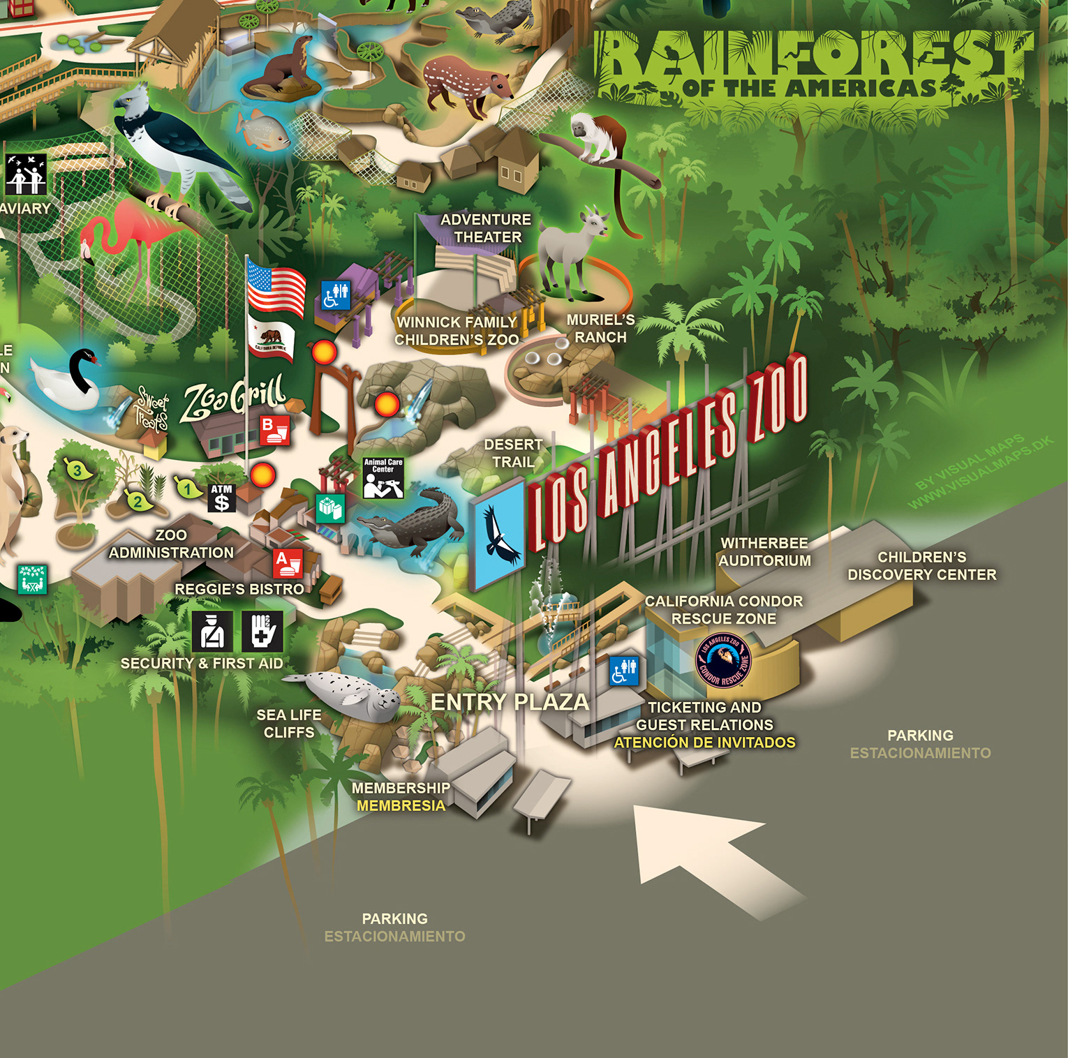 Visual Maps . - LA ZOO