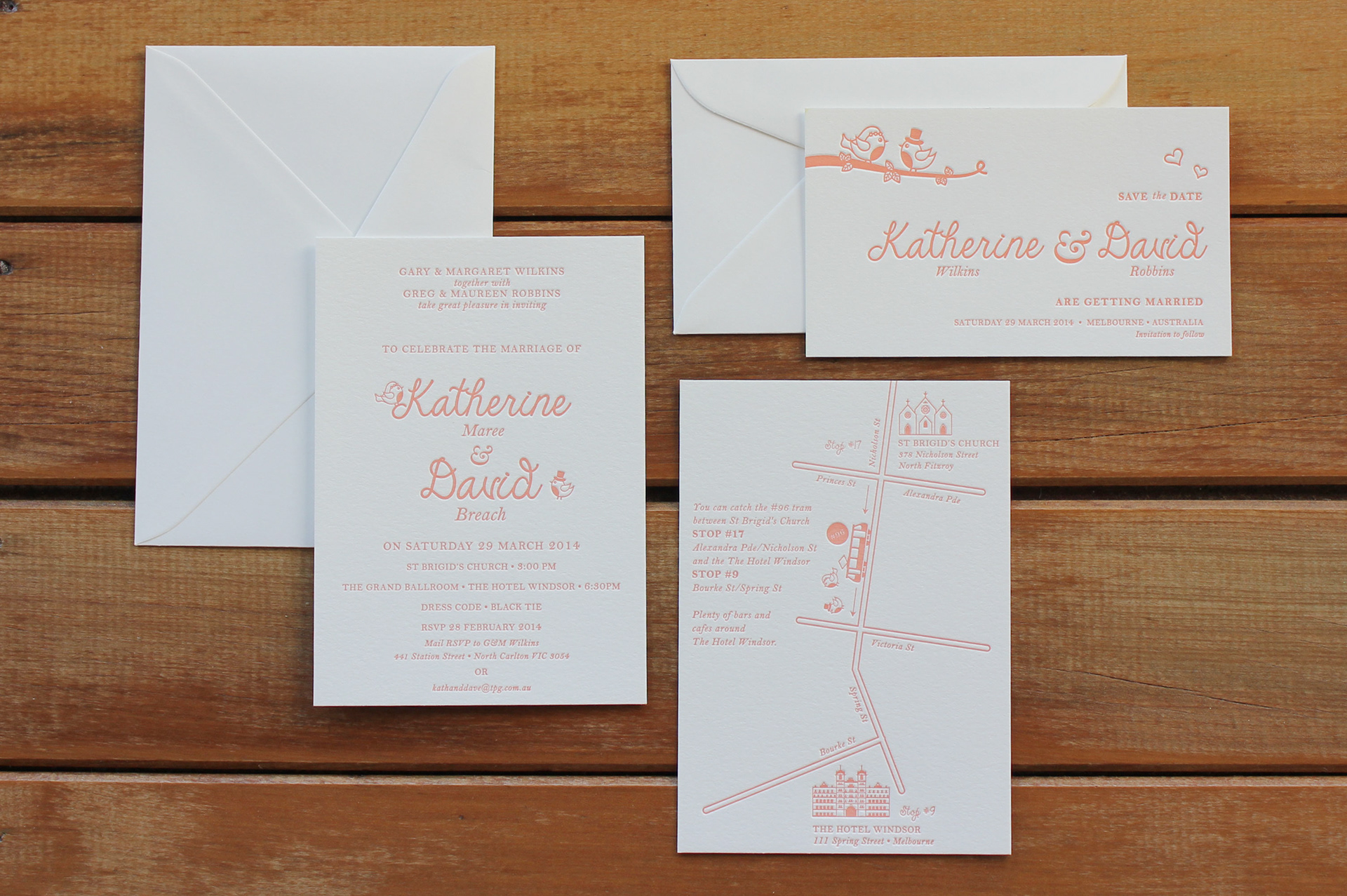 Georgia Mather - Various Letterpress Designs