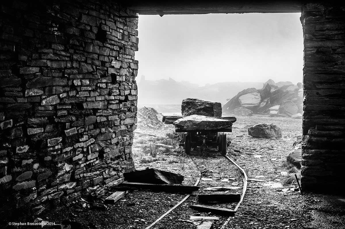 Stephan Brzozowski Photography - Relics of the North Wales Slate Mining ...
