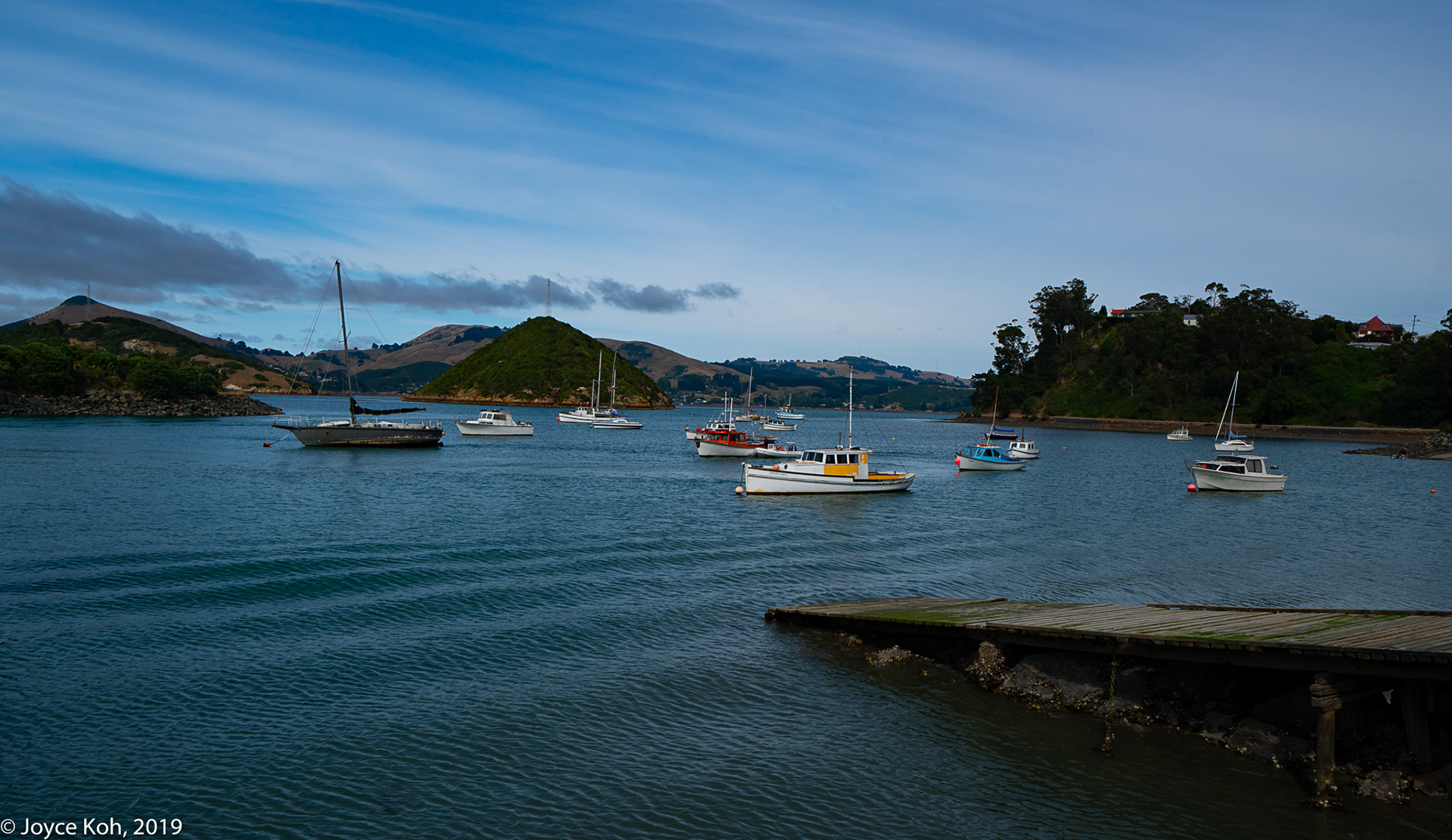 Dunedin New Zealand Photos - Port Chalmers