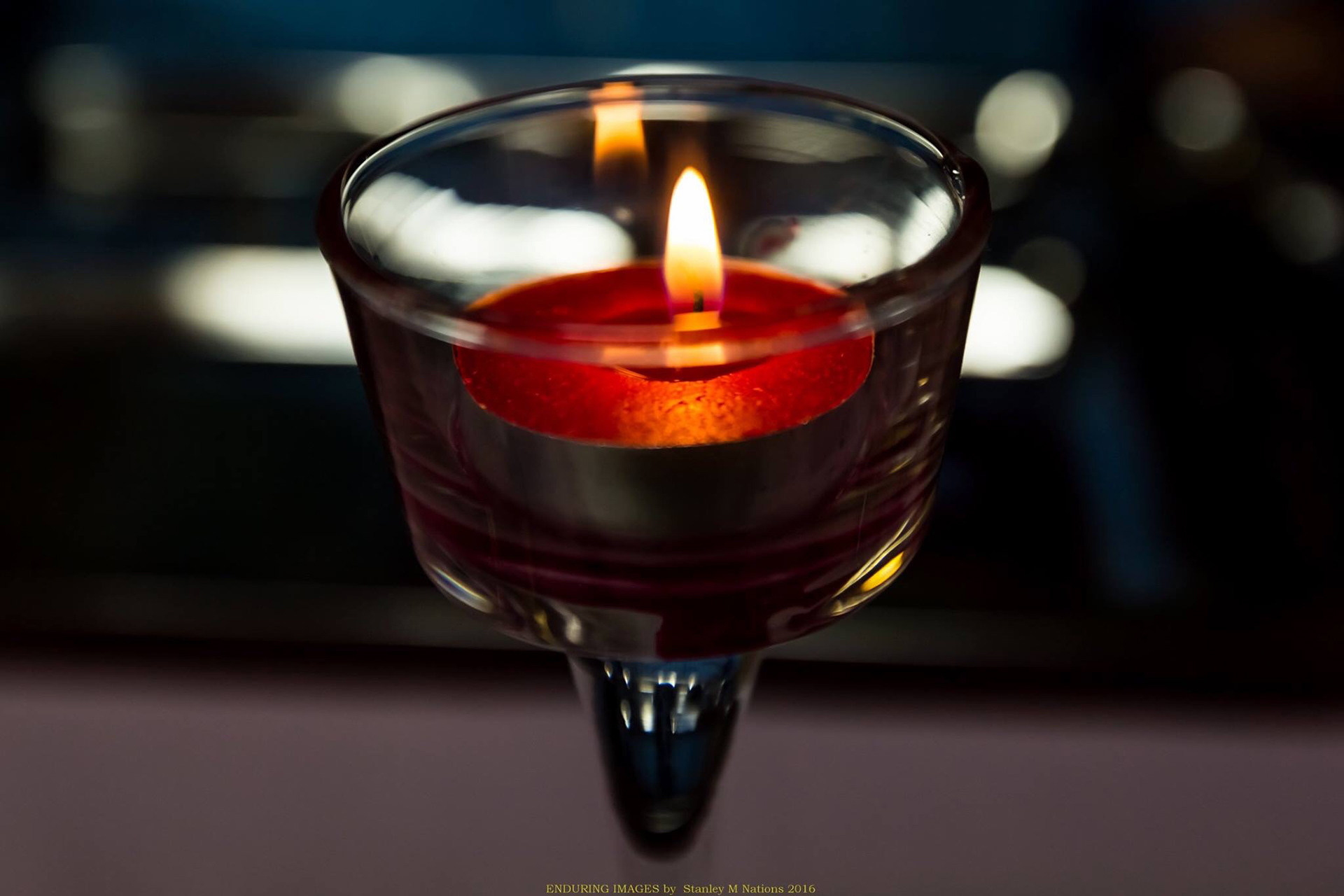 Enduring Images by Stanley Nations - Valentines Flame