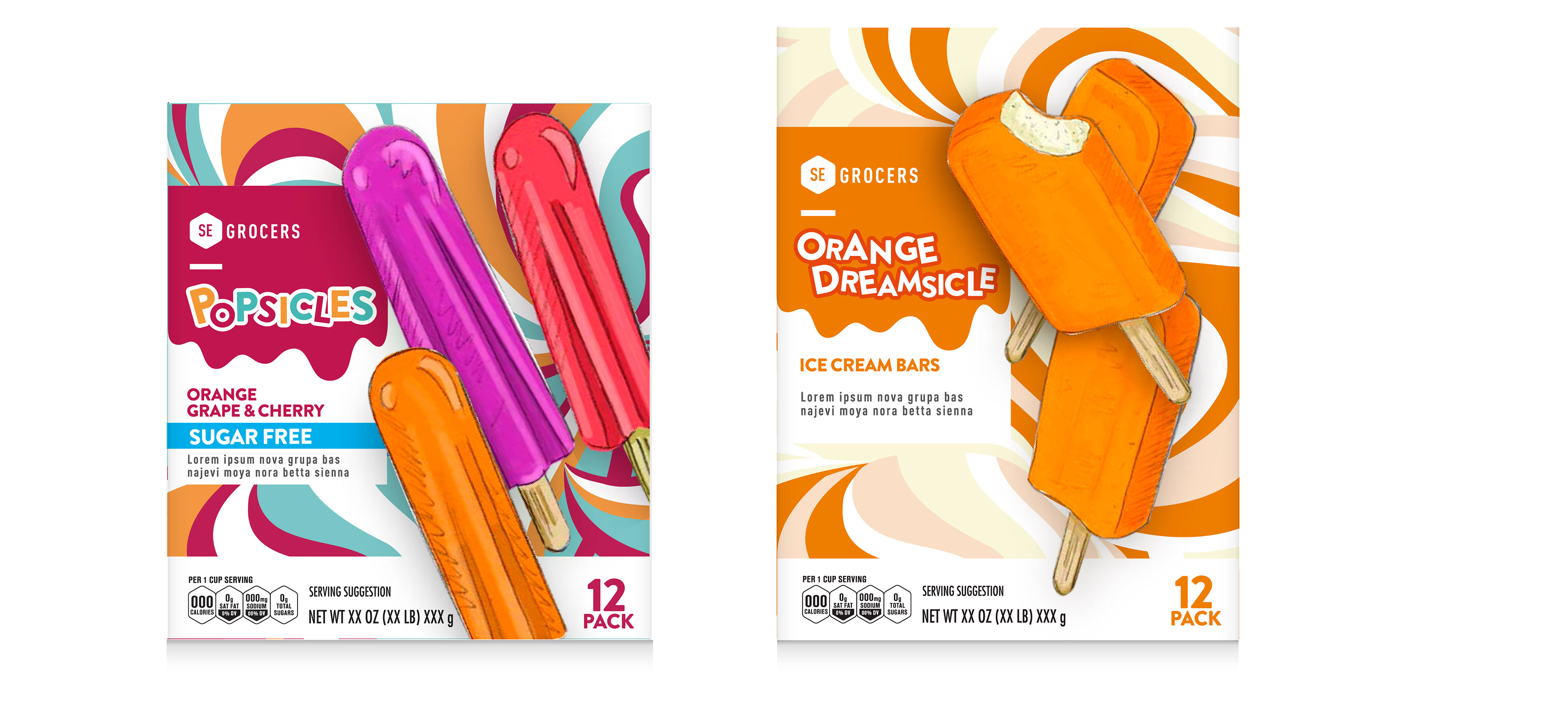 Angela Ellis - SEG (U.S) Boxed Ice Creams Packaging Concepts