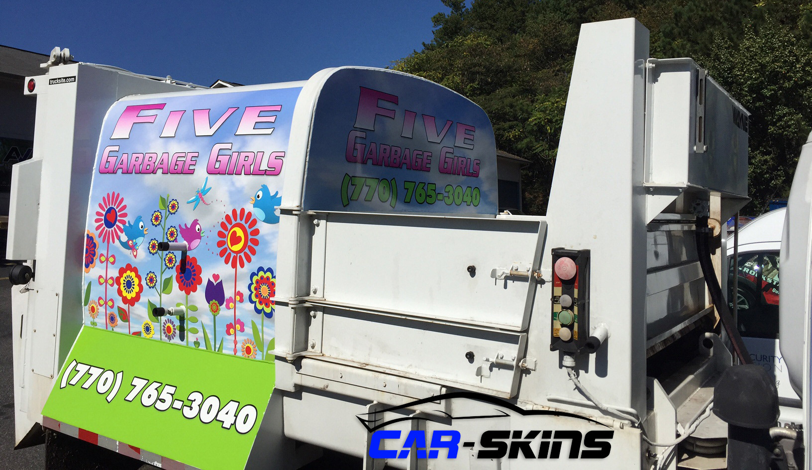 Wraptor Graphix - Graphic Design for the Wrap Industry - 5 Girls Garbage Truck