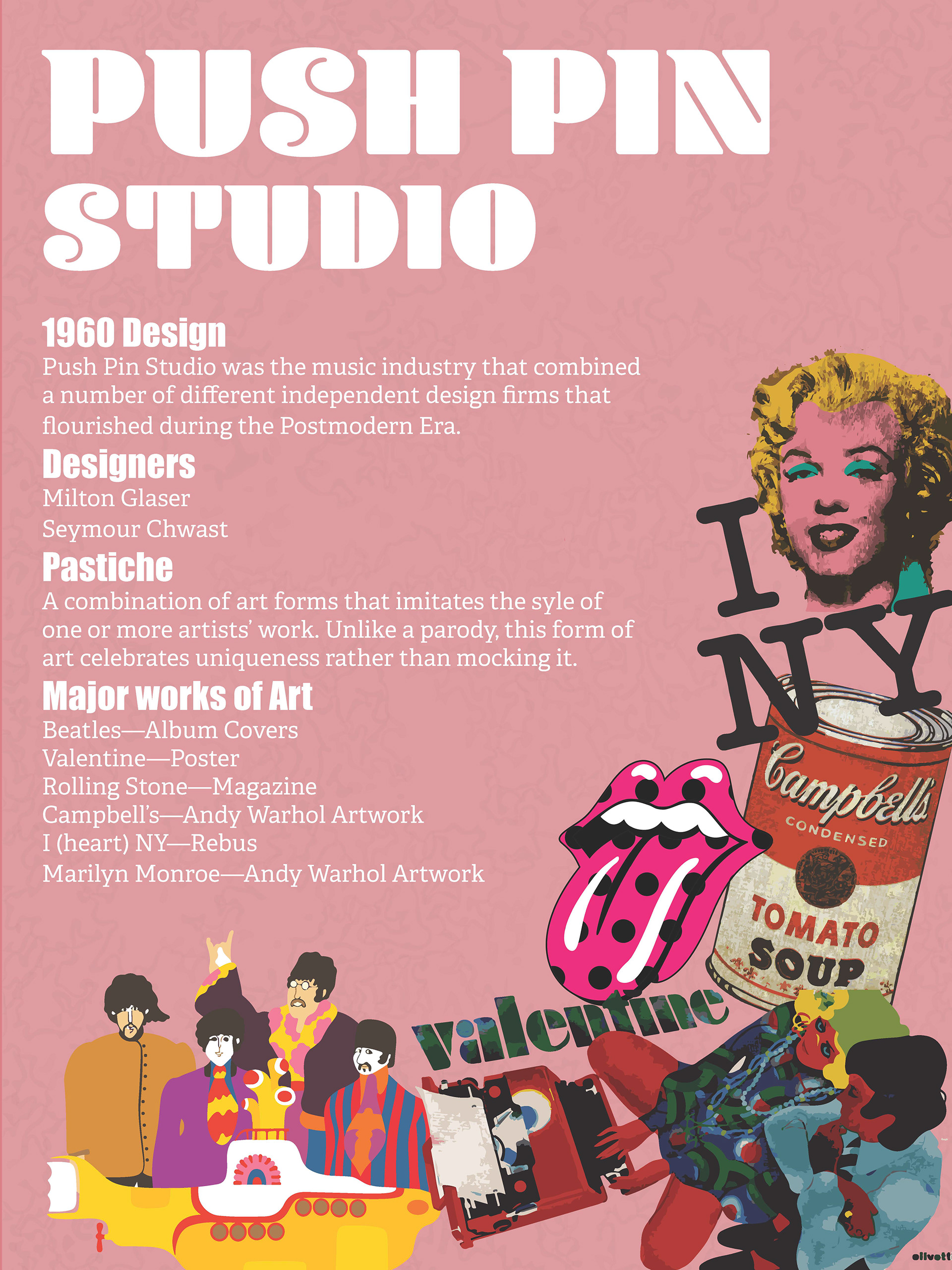 Anne Patton - Push Pin Studio Poster