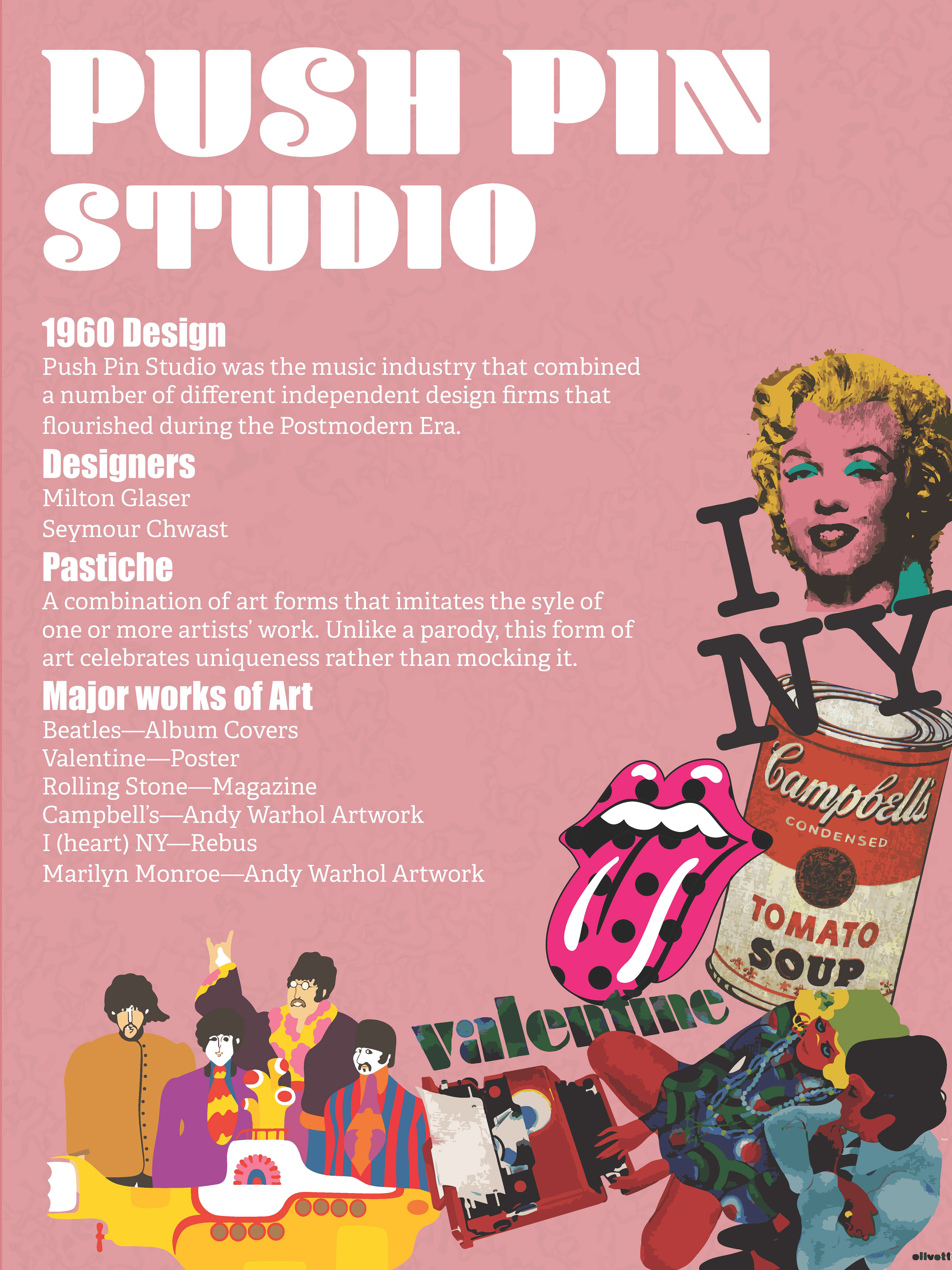 Anne Patton - Push Pin Studio Poster