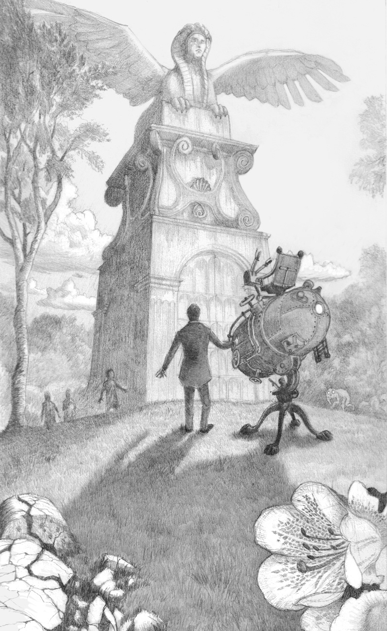 Oliver Hurst Illustration - The Time Machine