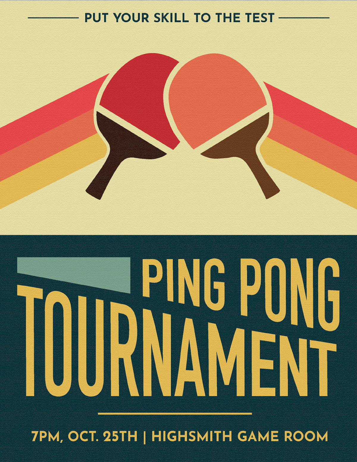 Lucy Ackerman Ping Pong Tournament Poster lucy-ackerman-ping-pong-tournament-poster