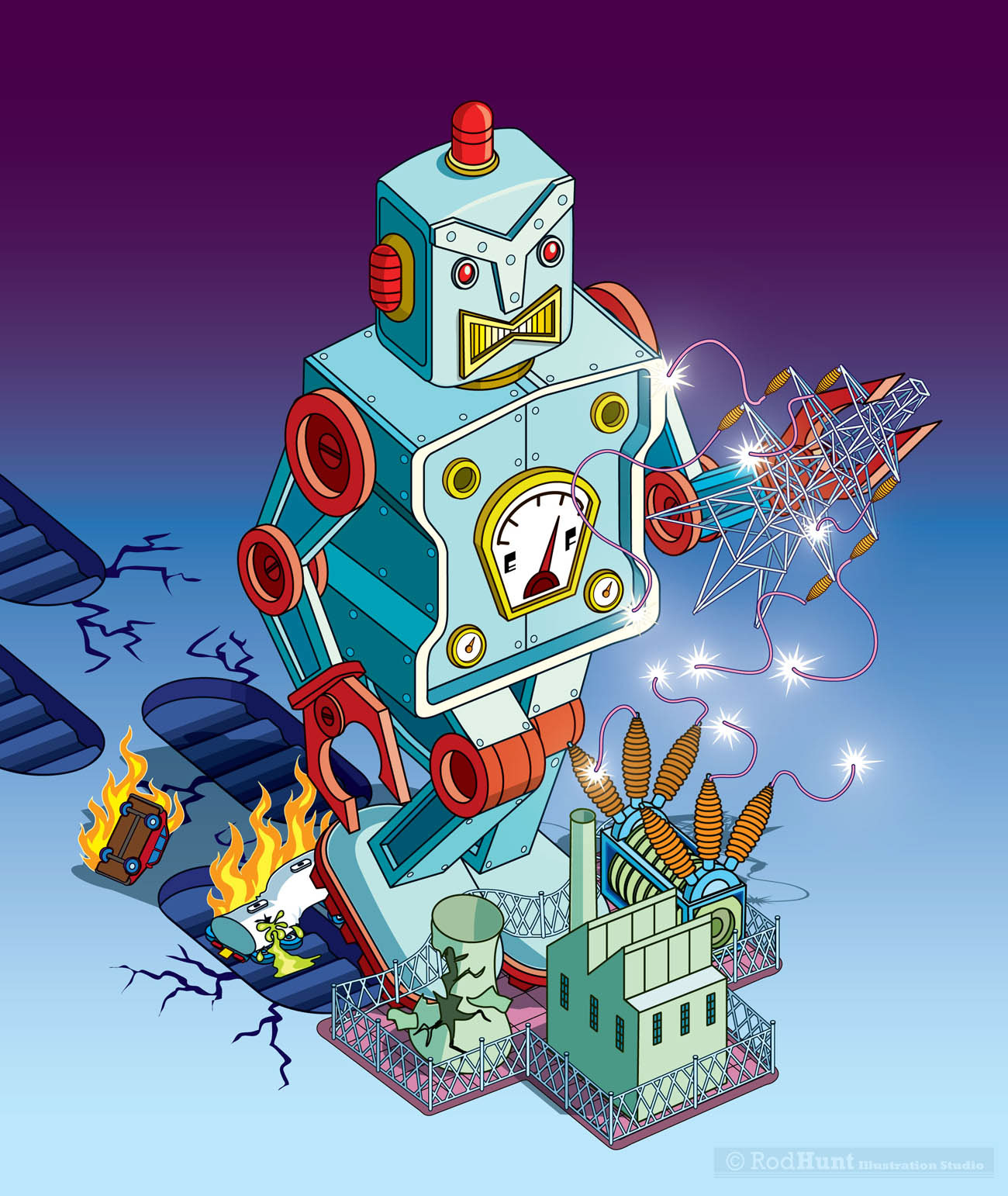 Rod Hunt / Illustration and Illustrated Maps - Map Illustrator ...