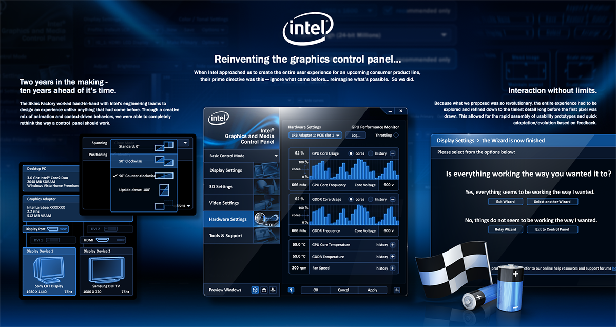 The Skins Factory, the World's Premier UX/UI Design Studio - Intel ...