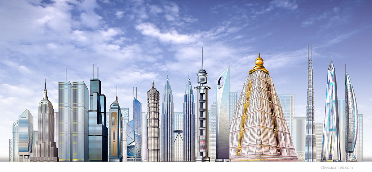 Technical illustration, Beau and Alan Daniels. - Skyscraper Size ...